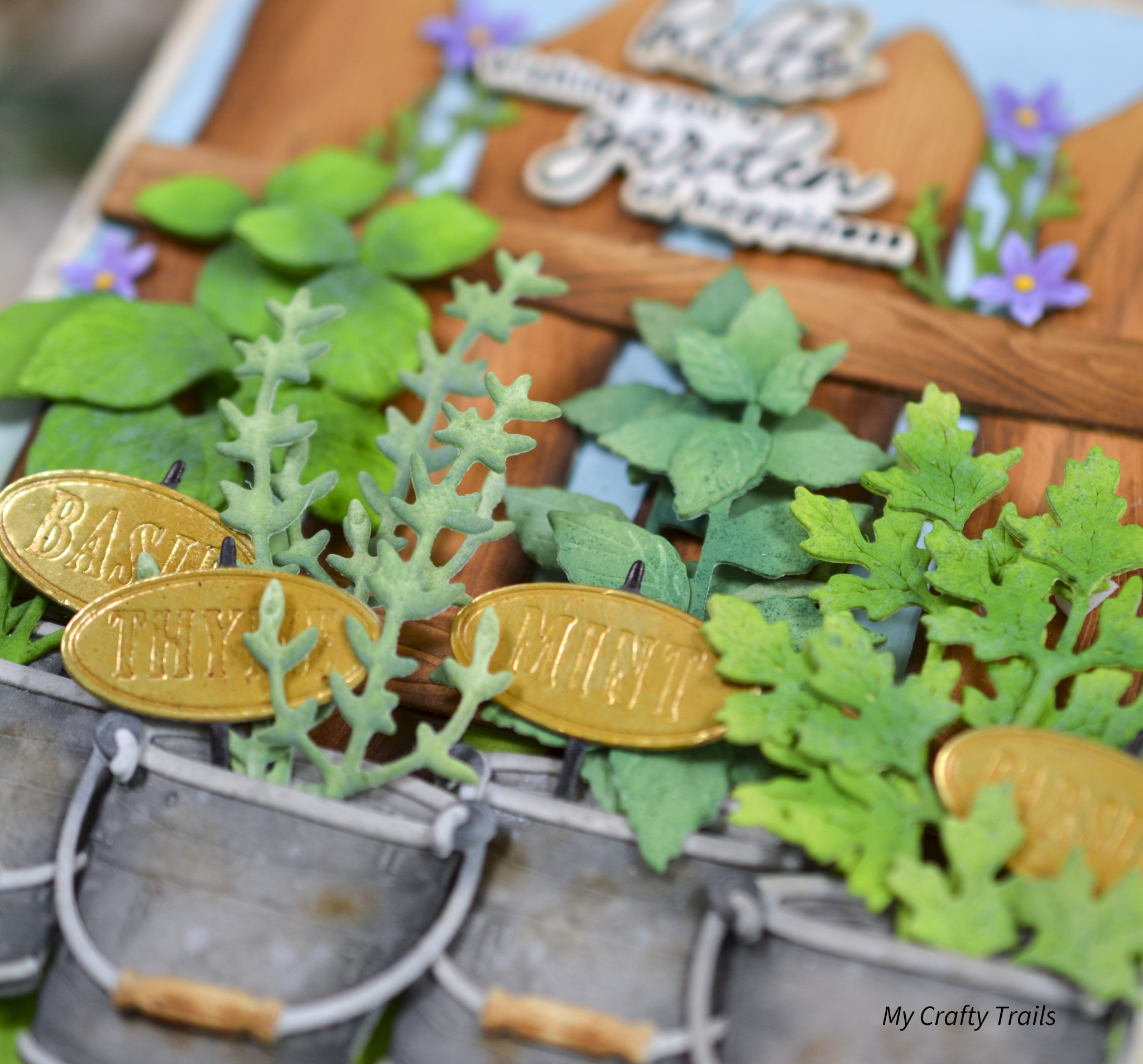 Lovely Layers: Herb Garden – My Crafty Trails